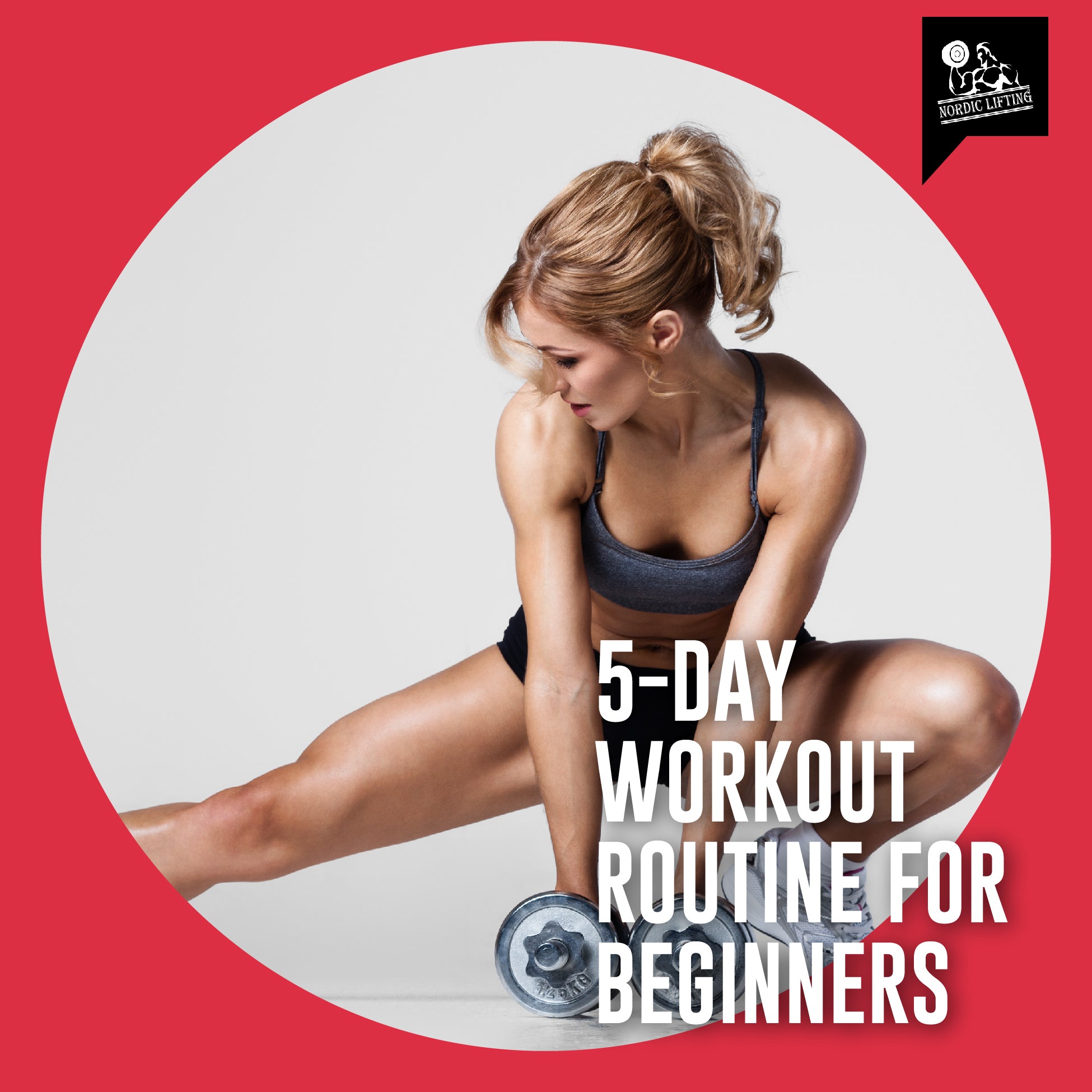 5 Day Workout Routine For Beginners Nordic Lifting 5 Day Workout Routine For Beginners Nordic Lifting