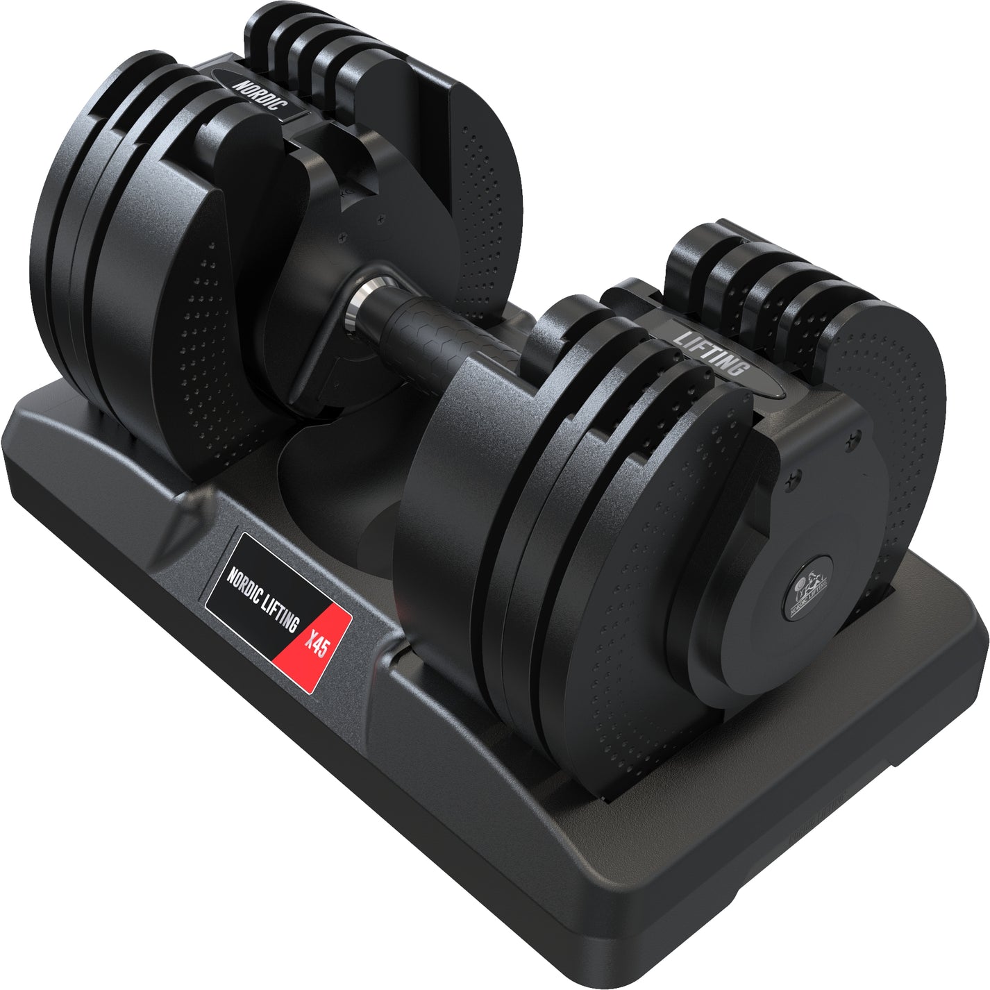 Adjustable Dumbbell 45lbs with Interchangeable Dial - Home Gym Space-S ...